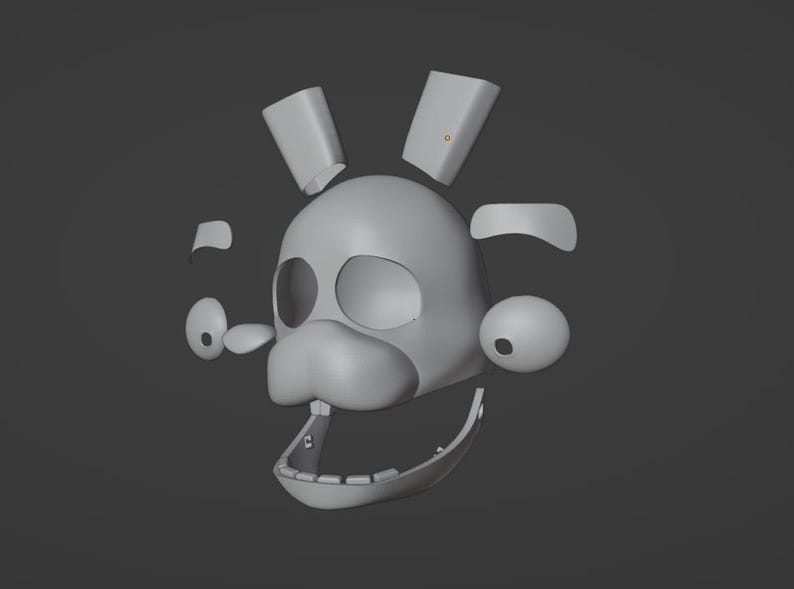 DPML Spring Bonnie Mask STL Files ***read Description*** - Etsy