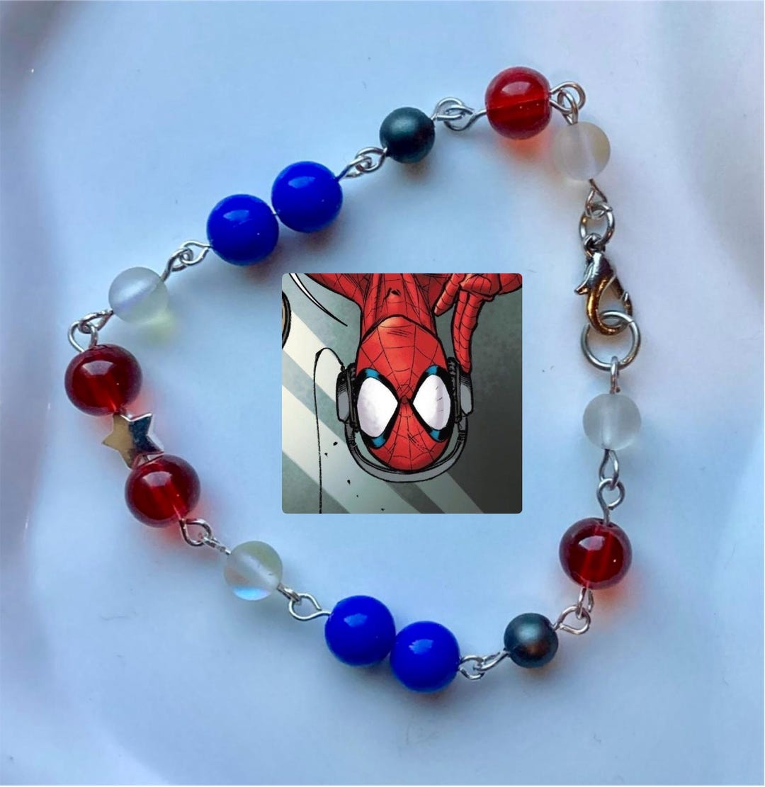 Spider-man Bracelet - Etsy