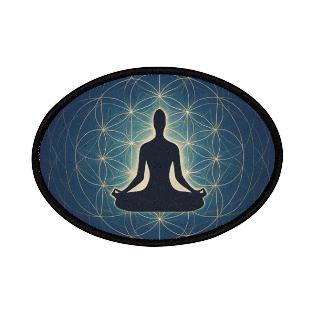 Shpongle Patch Mandala Meditation Spiritual Sacred Geometry Flower of ...