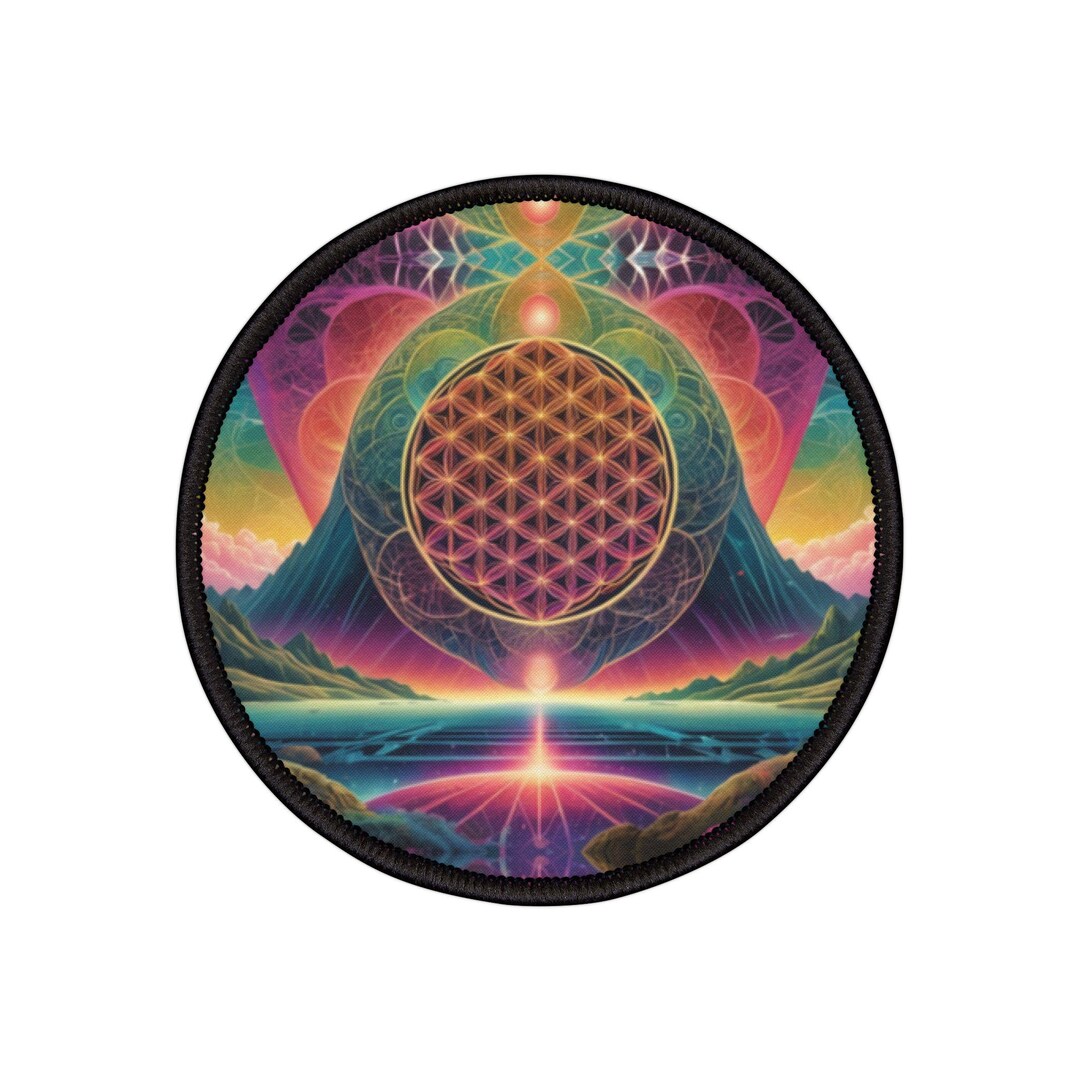 Shpongle Patch Mandala Sacred Geometry Flower of Life Shpongle ...