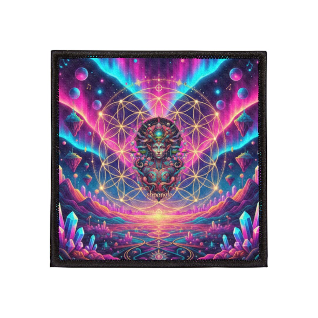 Shpongle Patch Mandala Sacred Geometry Flower of Life Shpongle ...