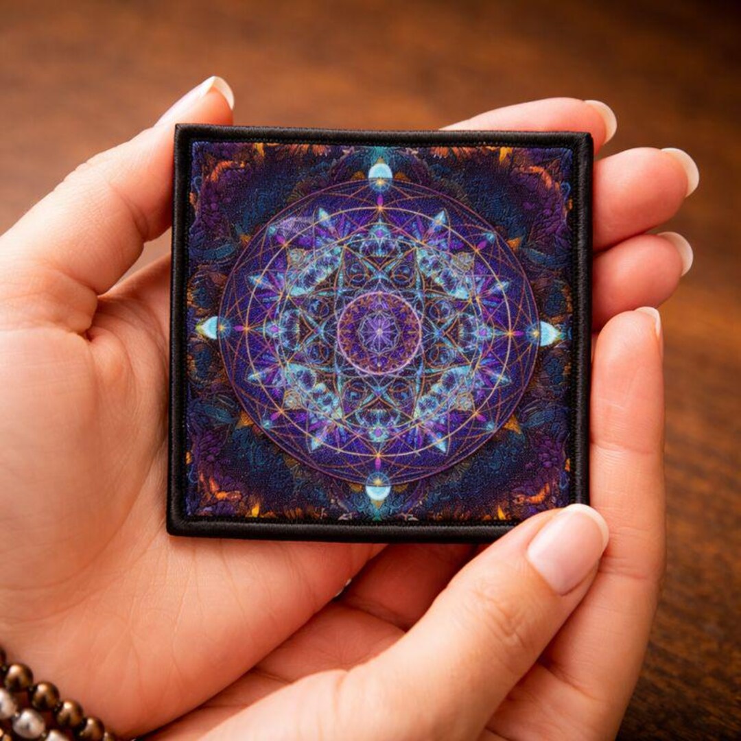 Shpongle Patch Mandala Sacred Geometry Flower of Life Shpongle ...