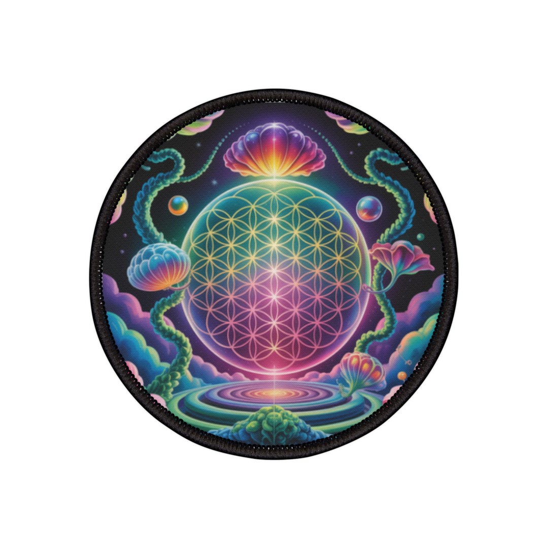 Shpongle Patch Mandala Sacred Geometry Flower of Life Shpongle ...