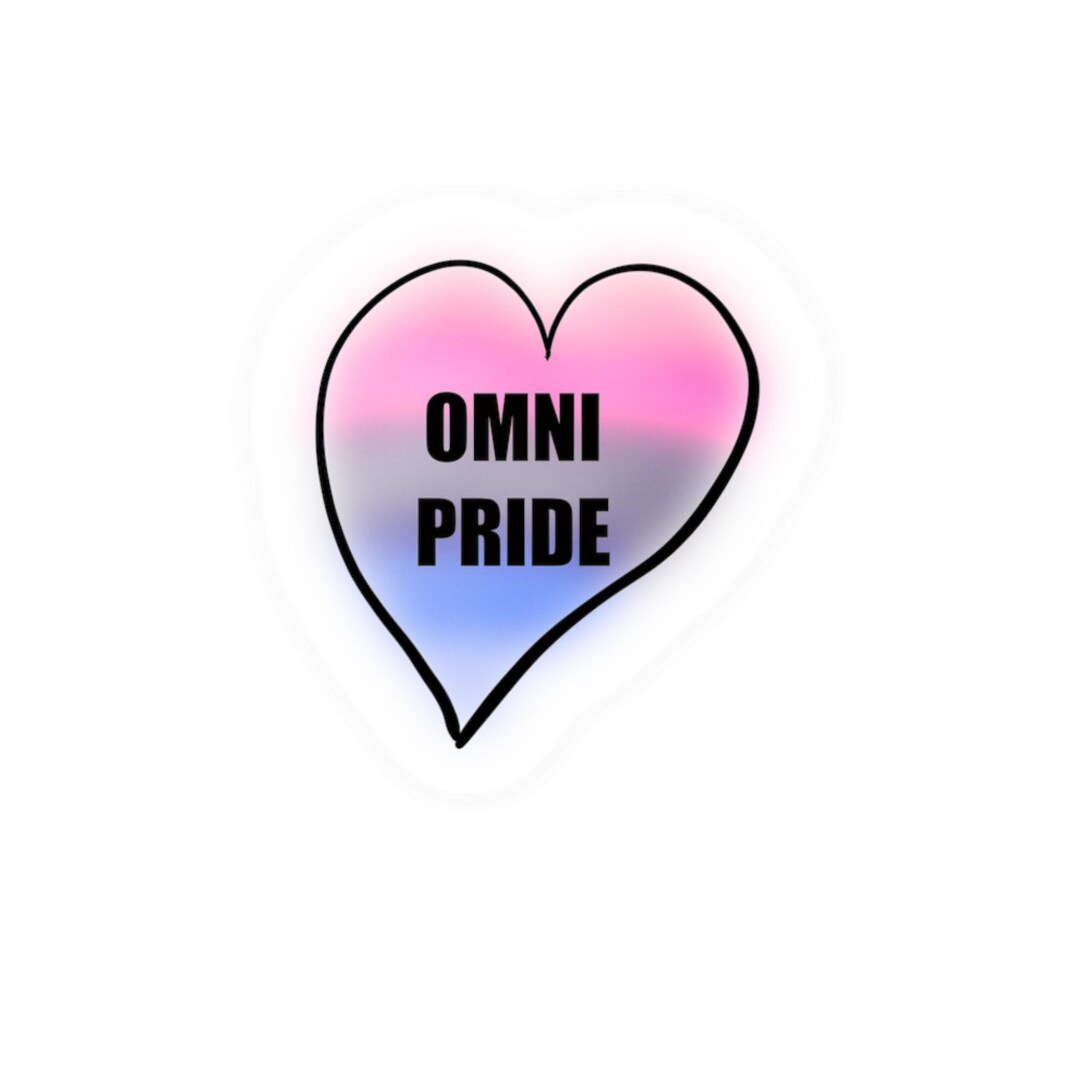 Omnisexual Pride Kiss-cut Vinyl Decals - Etsy