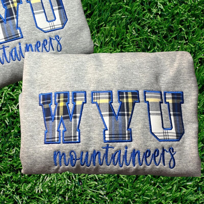 Sweatshirt Wvu Apparel - Etsy