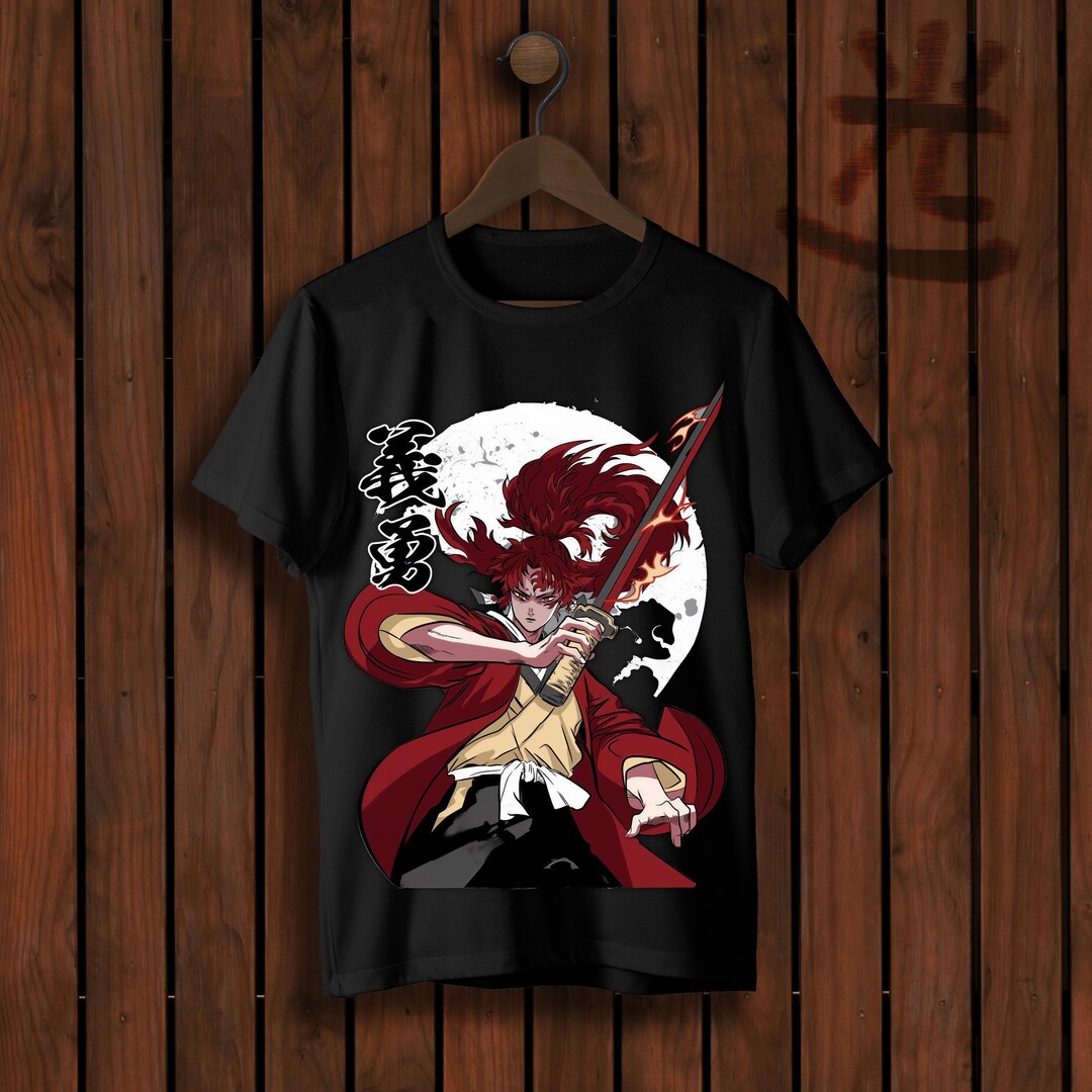 Kokushibo Demon Slayer Upper Rank Demon Shirt - Etsy
