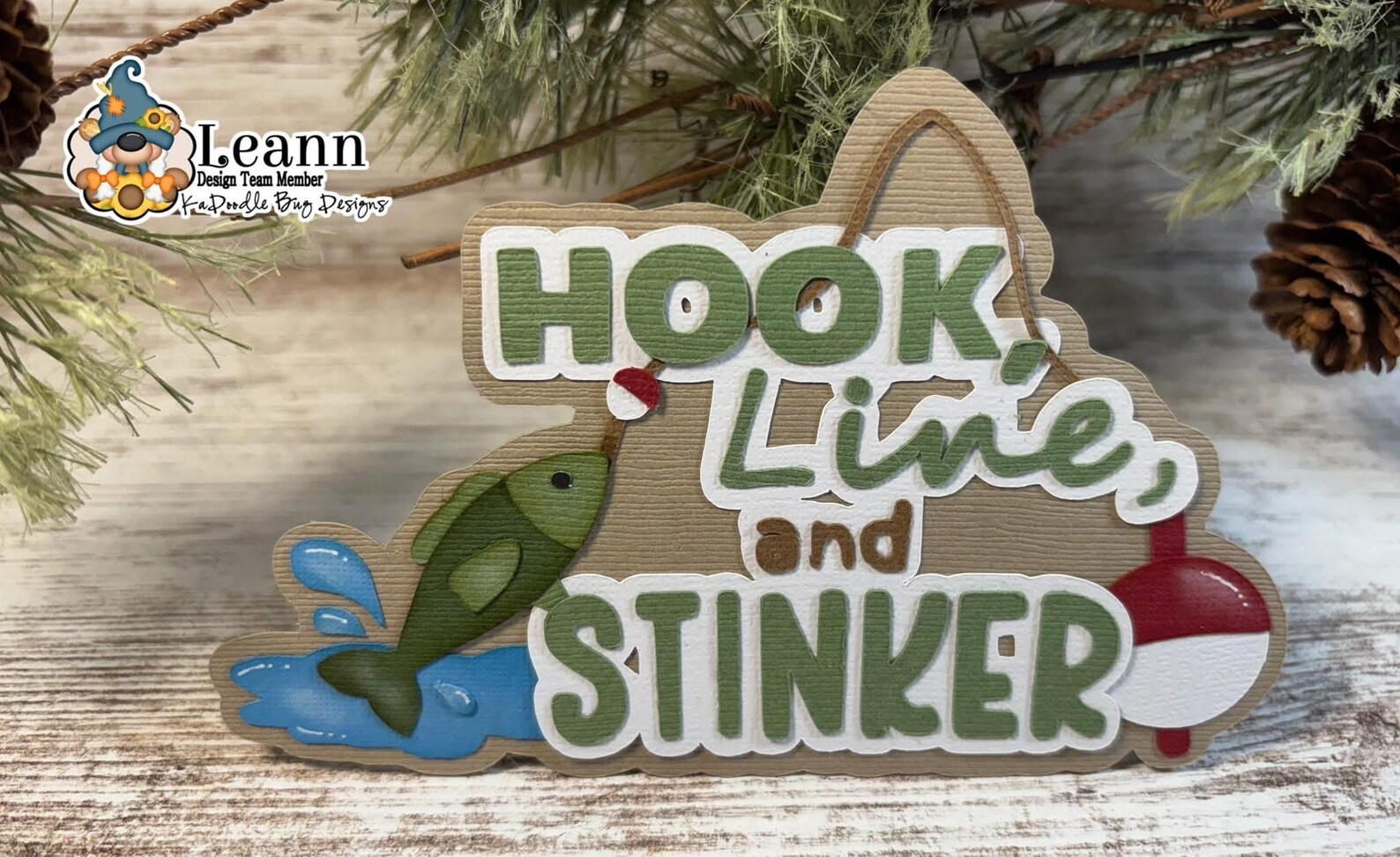 Gone Fishing Skunks Camp Cut File Clipart. Digital Files-svg, Pdf, Mtc ...