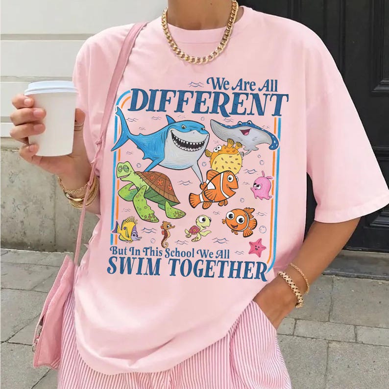We Are All Different but in This School We All Swim Together Quotes PNG ...