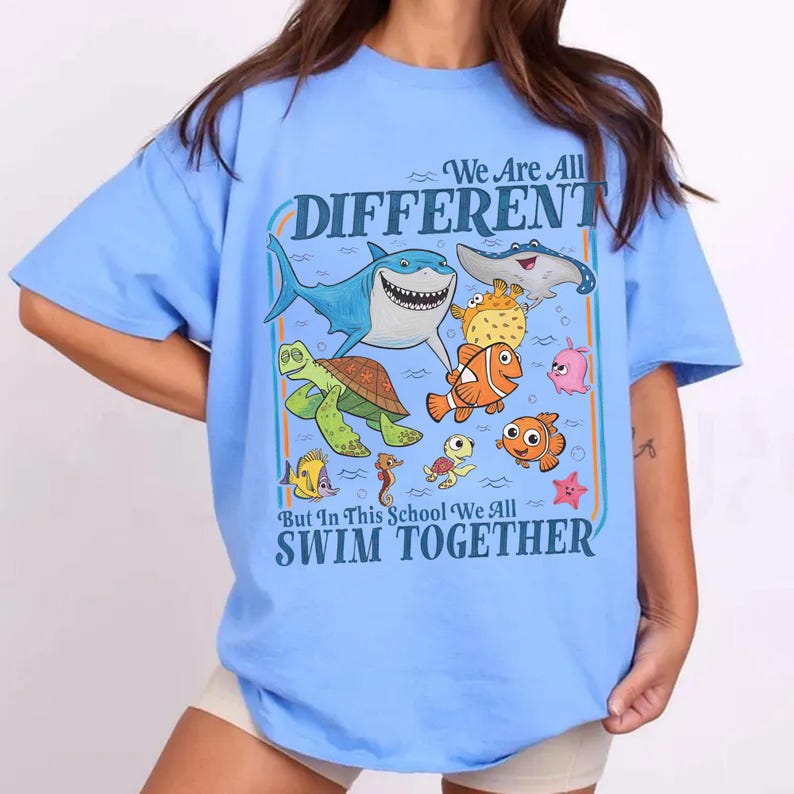 We Are All Different but in This School We All Swim Together Quotes PNG ...