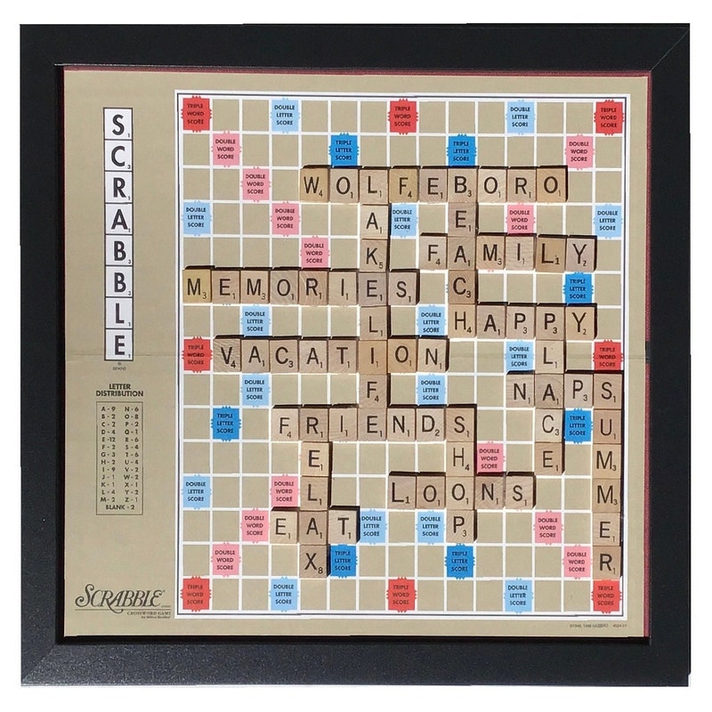 Wall Scrabble Board - Etsy