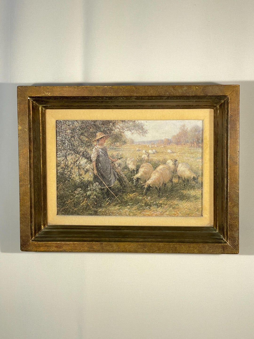 SHEPHERD'S DAUGHTER by William Kay Blacklock (1872-1922) Print - Etsy
