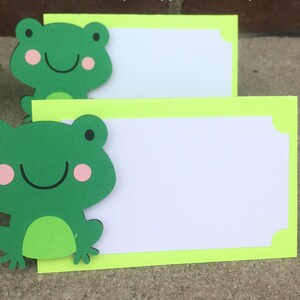 Frog Party, Frog Baby Shower, Frog Place Cards, Food Labels - Etsy