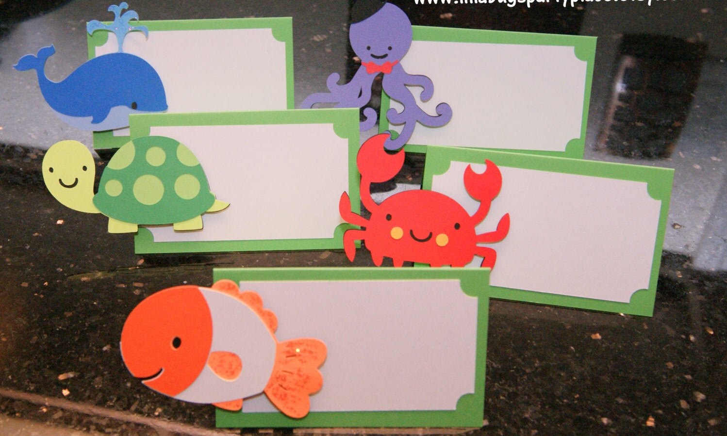 Sea Creature Under the Sea Food Labels - Etsy