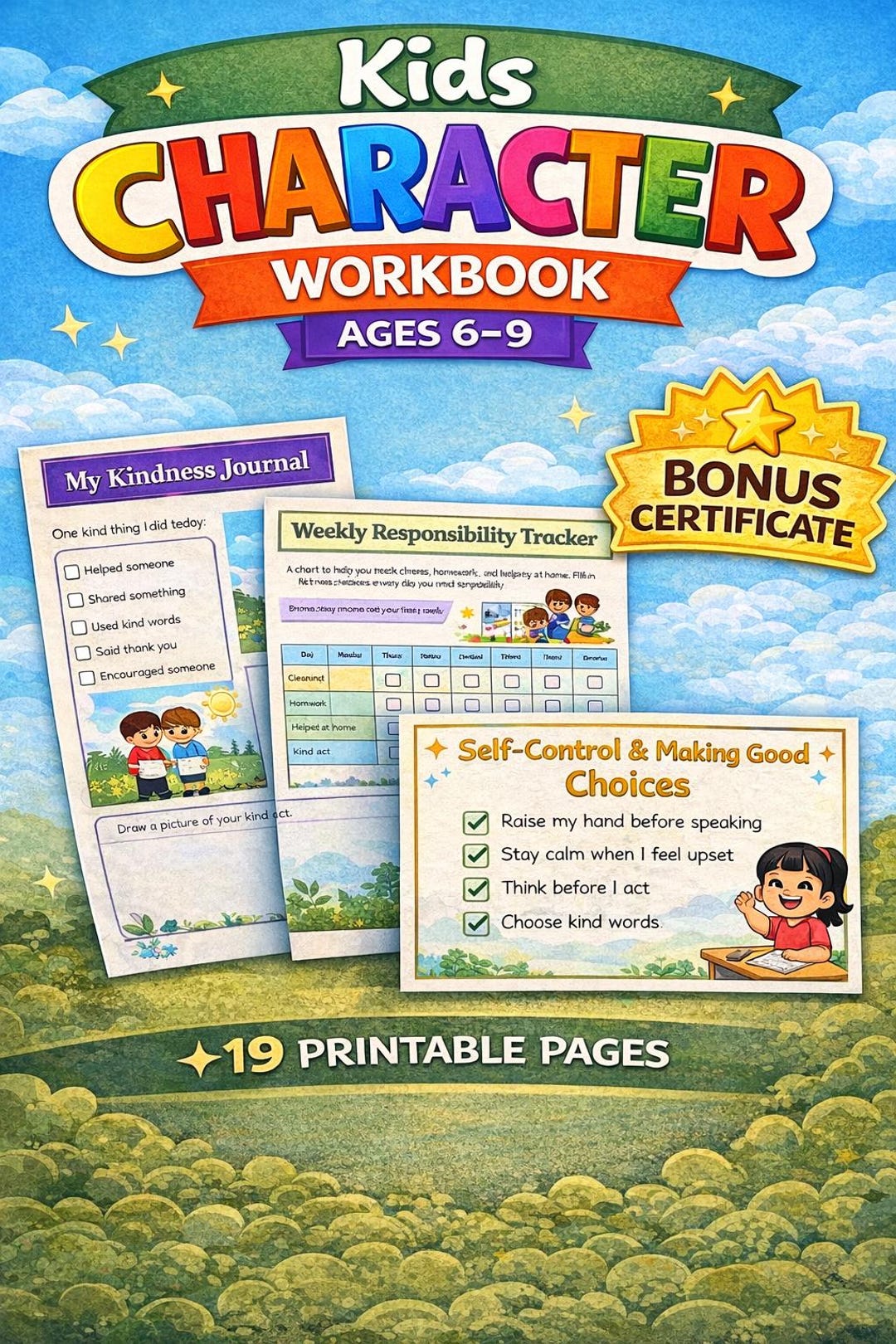 SEL Worksheets for Kids | Social Emotional Learning Workbook ...