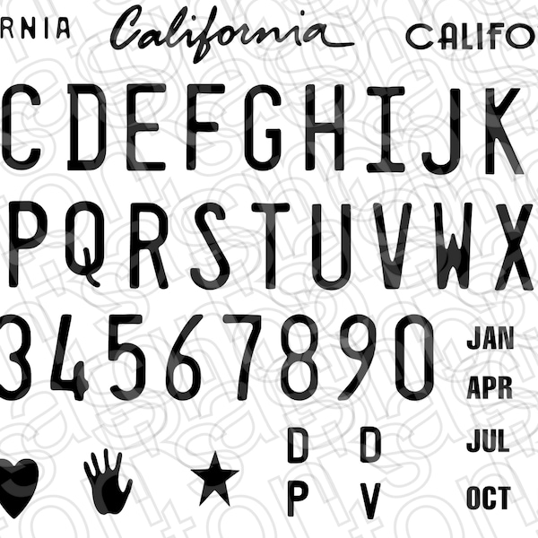 Decorative License Plates for Front of Car - Etsy