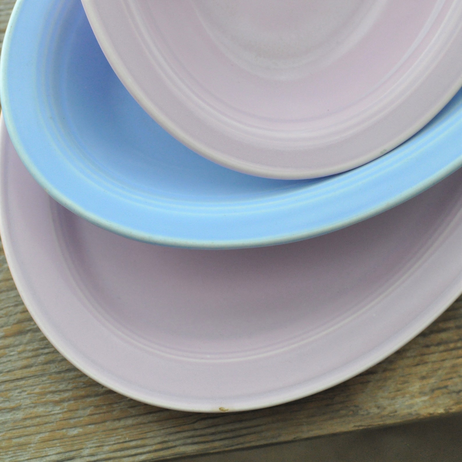 Vernon Kilns Modern California Oval Serving Platter and Bowls - Etsy
