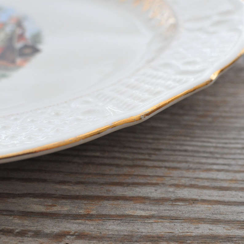 Vogue Dinnerware, Oval Serving Platter, Painted, Washington Colonial ...