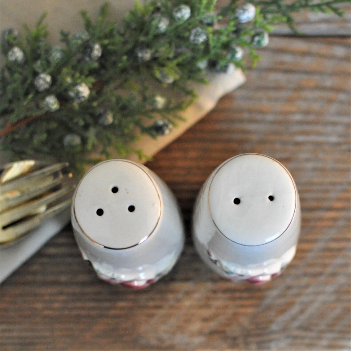 Salt & Pepper Shakers, Floral, Prayers, Roses, Inspirational Religious ...