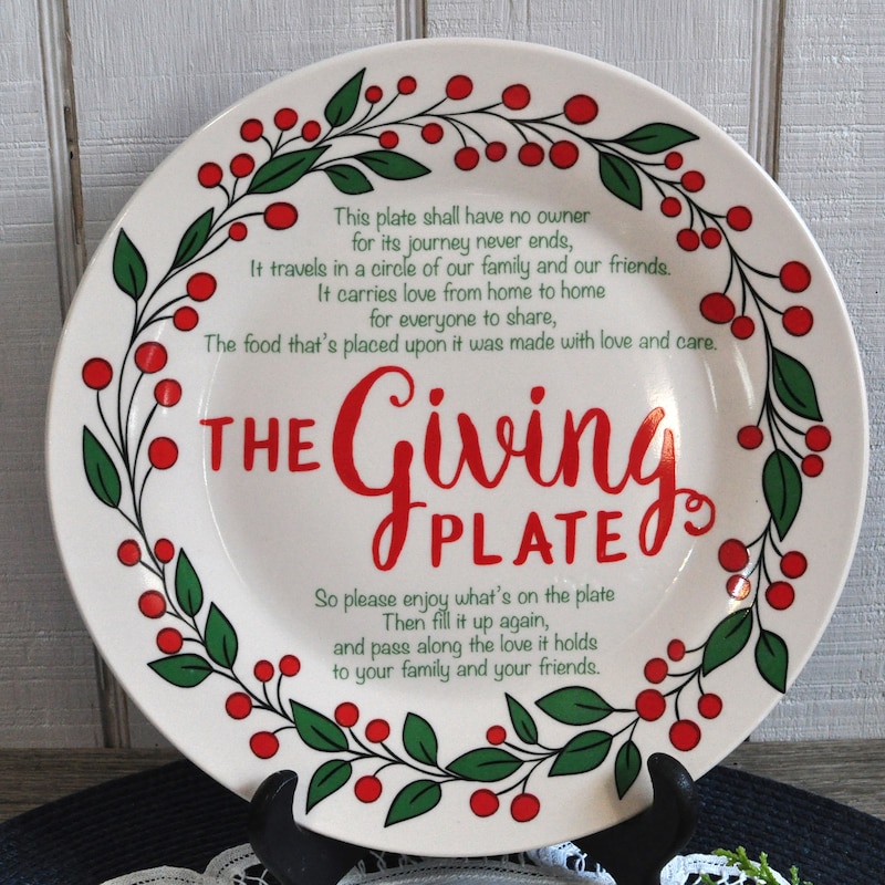 Giving Plate - Etsy