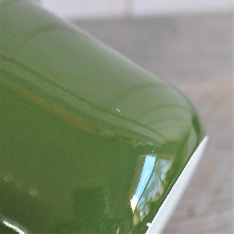 Hall Pottery Bean Pot Without Lid Forest Green Cooking | Etsy