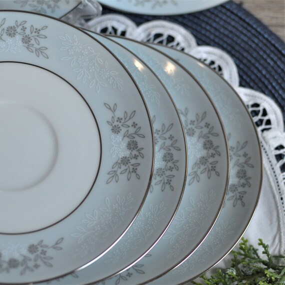 Six Noritake Blueridge Saucer Collection Blue Floral 5858 - Etsy