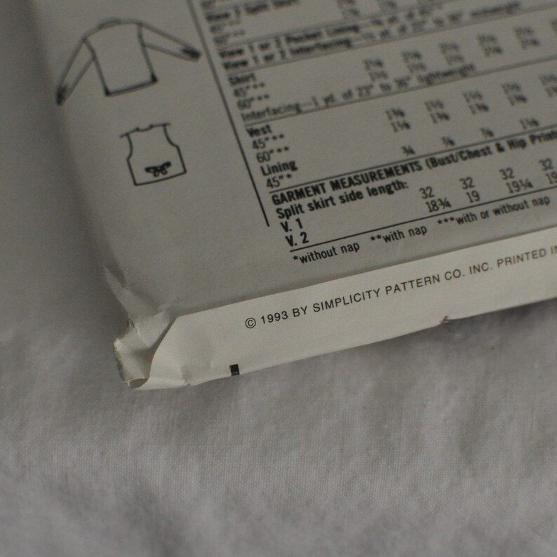 Simplicity Sewing Pattern 8556 Size R 14-18 DIY Sewing | Etsy