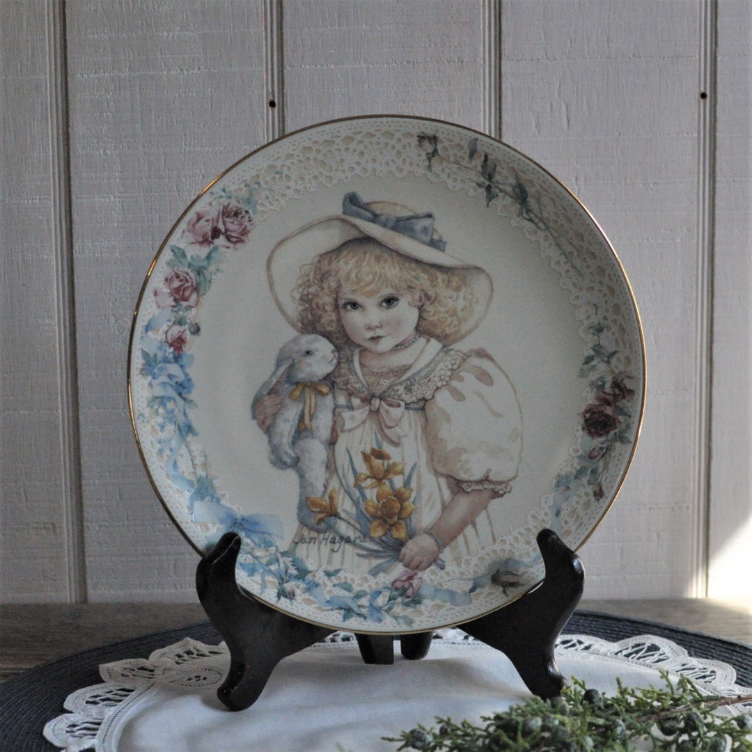 Hamilton Collection Dacy, Decorative Wall Plate, Dear to My Heart, Jan ...