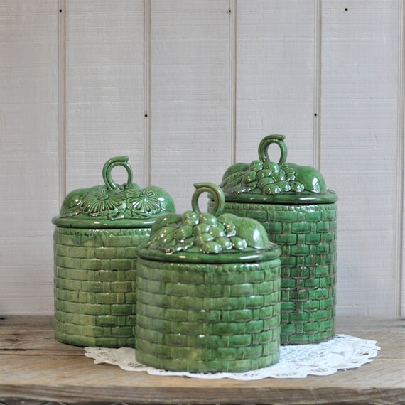 Jars & Containers Canister Sets Home & Living Vintage Container ...