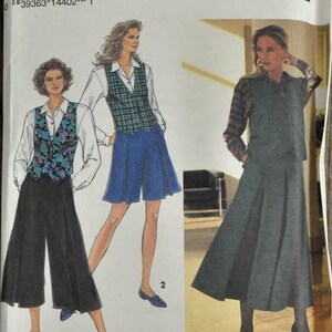Simplicity Sewing Pattern 8556, Size R (14-18), DIY Sewing, Split Skirt ...