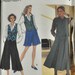 Simplicity Sewing Pattern 8556, Size R 14-18, DIY Sewing, Split Skirt ...
