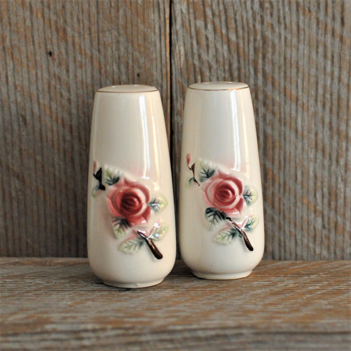 Salt & Pepper Shakers, Floral, Prayers, Roses, Inspirational Religious ...