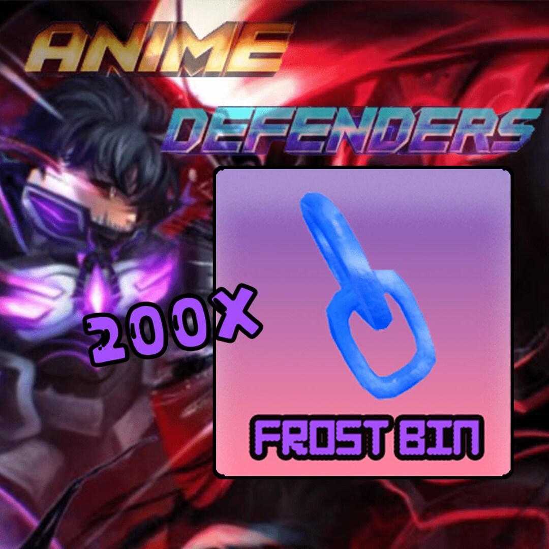 Anime 200 Frost Bind | Anime Defenders| DIGITAL DOWNLOAD| CHEAP - Etsy