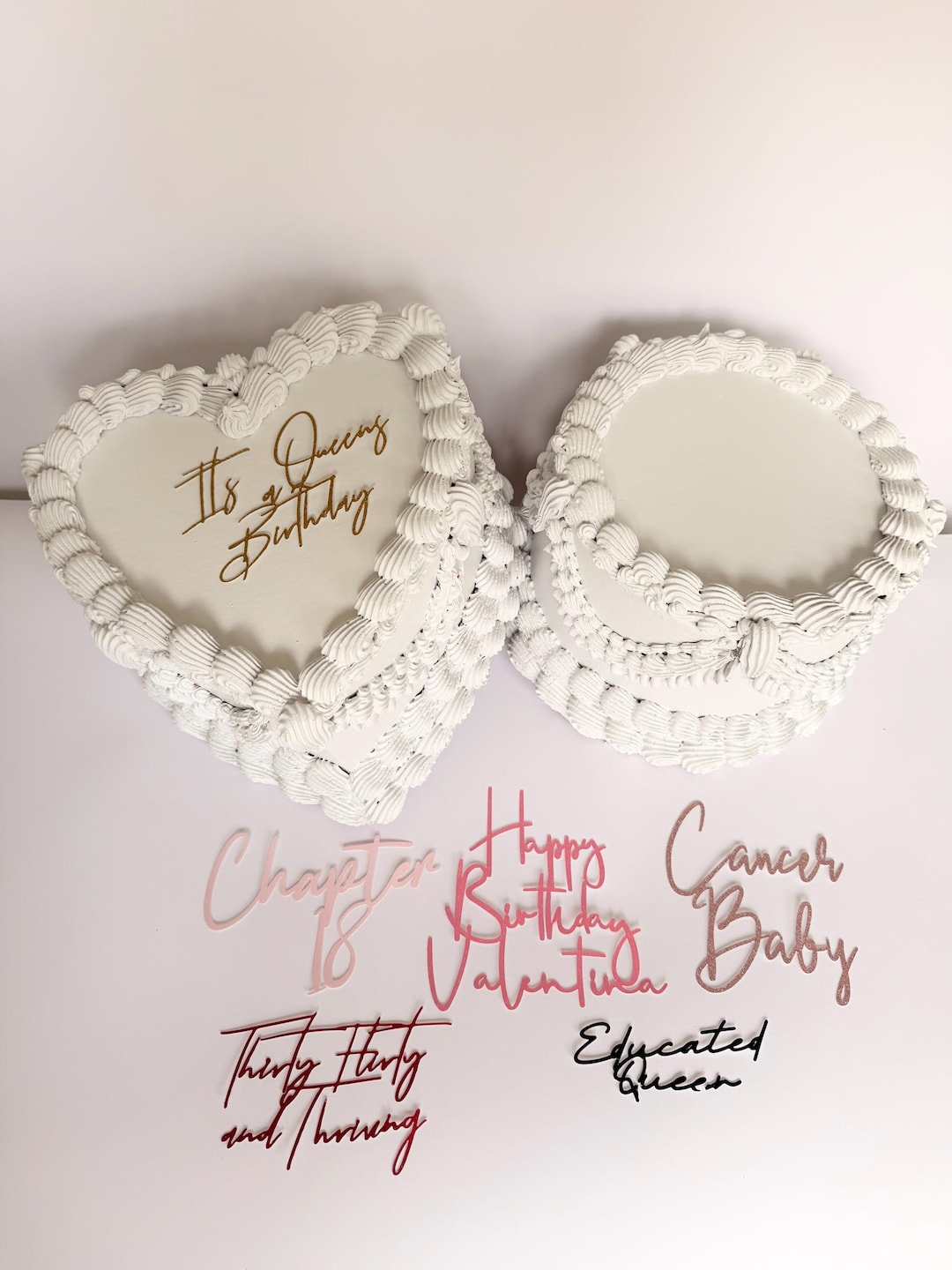 Custom Cake Topper, Personalized Cake Charm, Bridal Shower Decor ...
