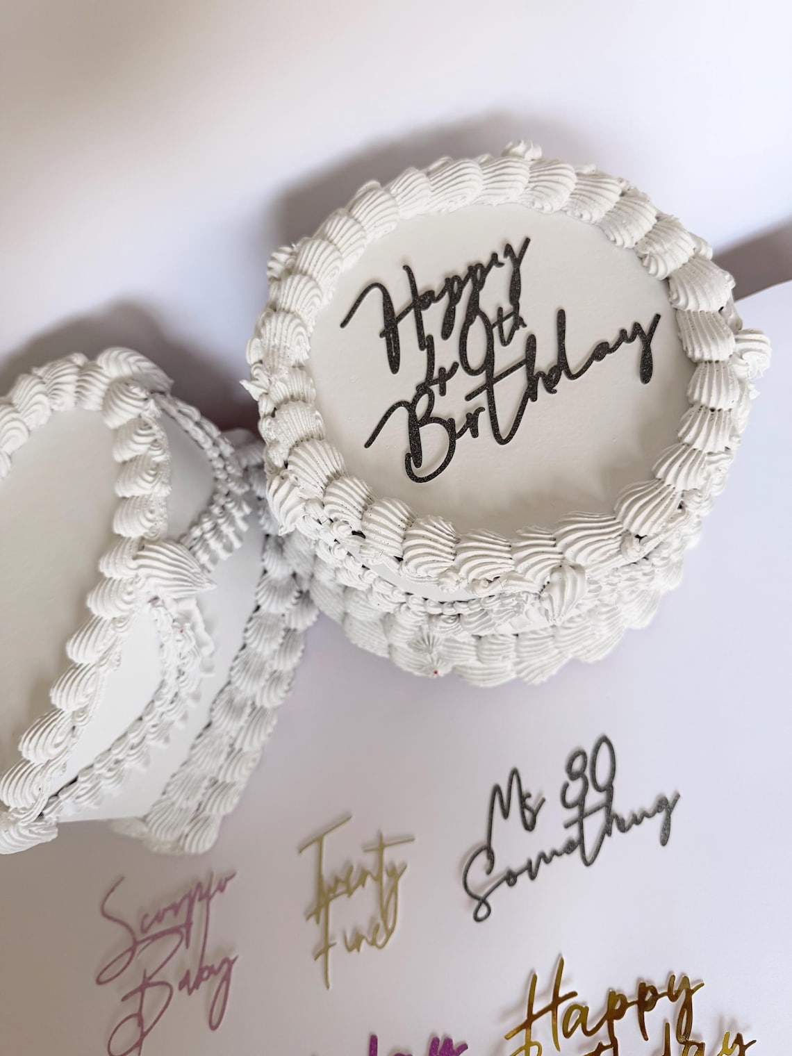 Custom Cake Topper, Personalized Cake Charm, Birthday Cake Decor ...