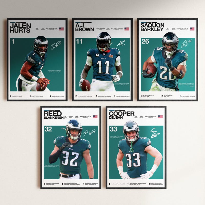 Eagle Football Posters - Etsy