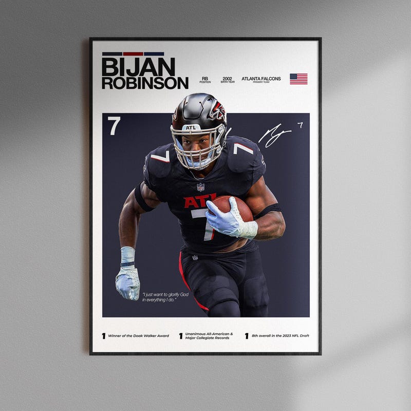 Atlanta Wall Art Black - Etsy