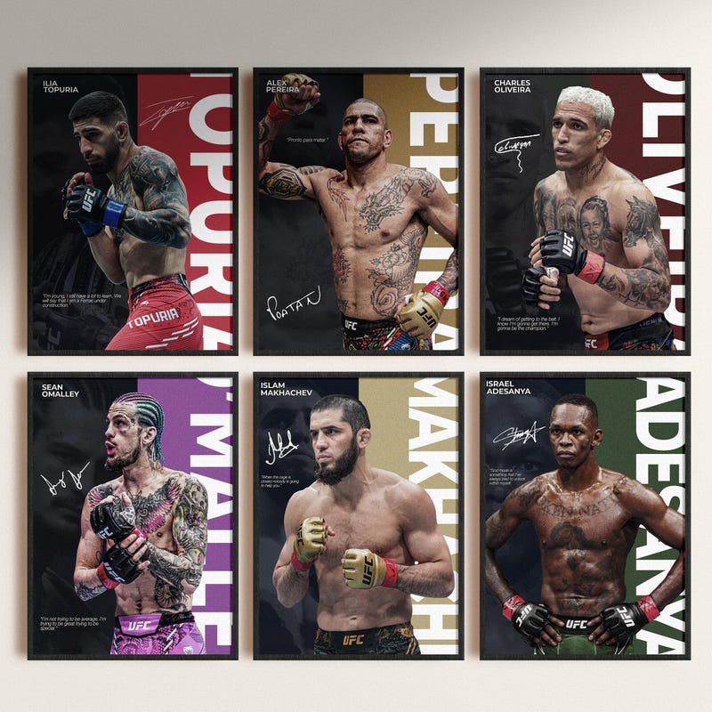 Mma Print - Etsy