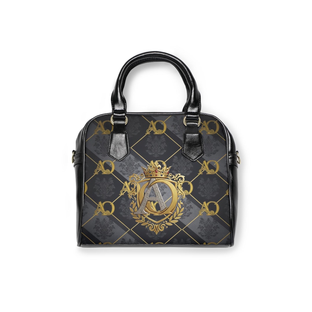 Always Official Designer Shoulder Handbag With Gold Crown Design - Etsy