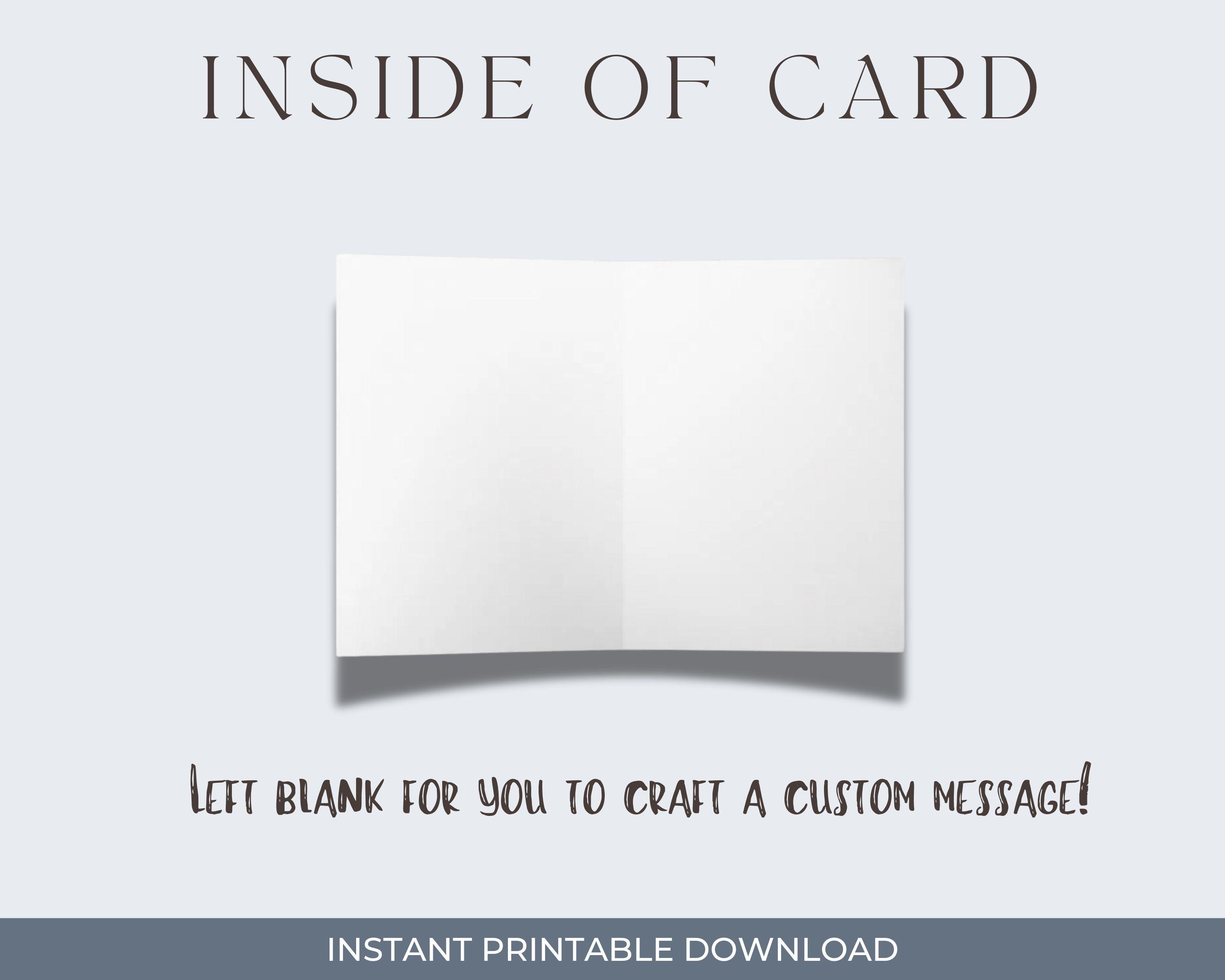 Retirement Card Printable | 5x7 Poem Card | Appreciation Gift for ...