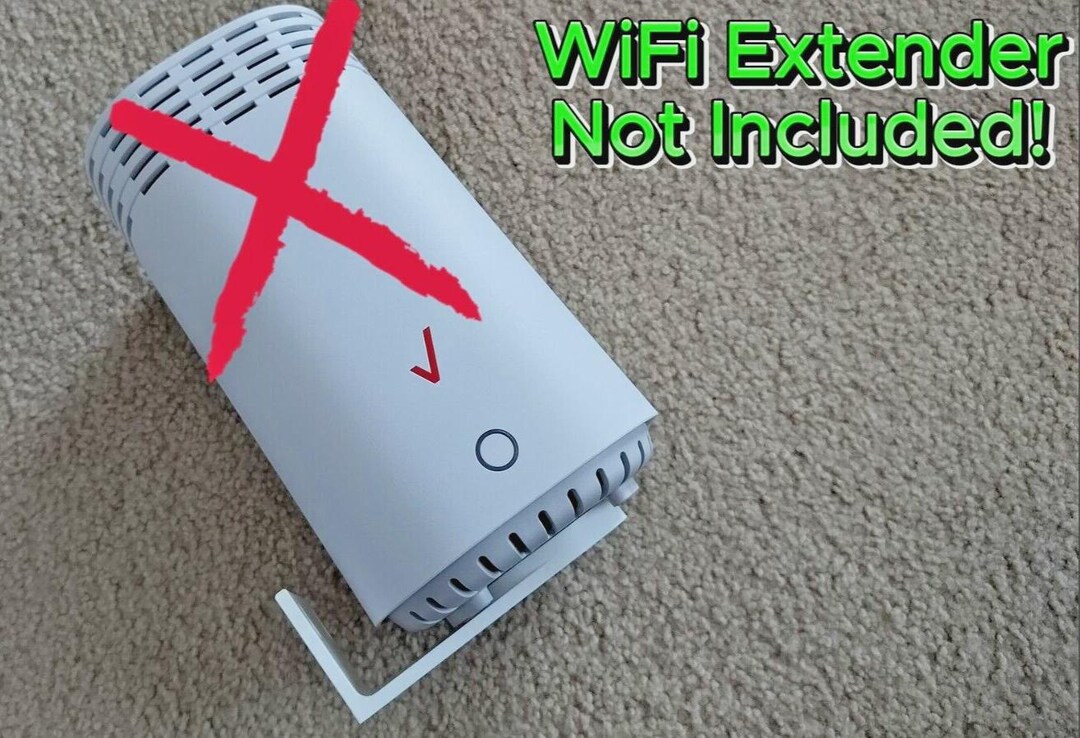 Custom Wall Mount for Verizon FIOS G3100 / G3200 / E3200 Router Wall ...