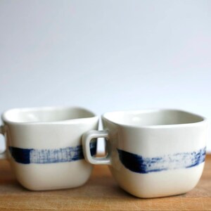 Simone/ Set of Two Coffee Cups With Handle/ Artetmanufacture - Etsy Canada
