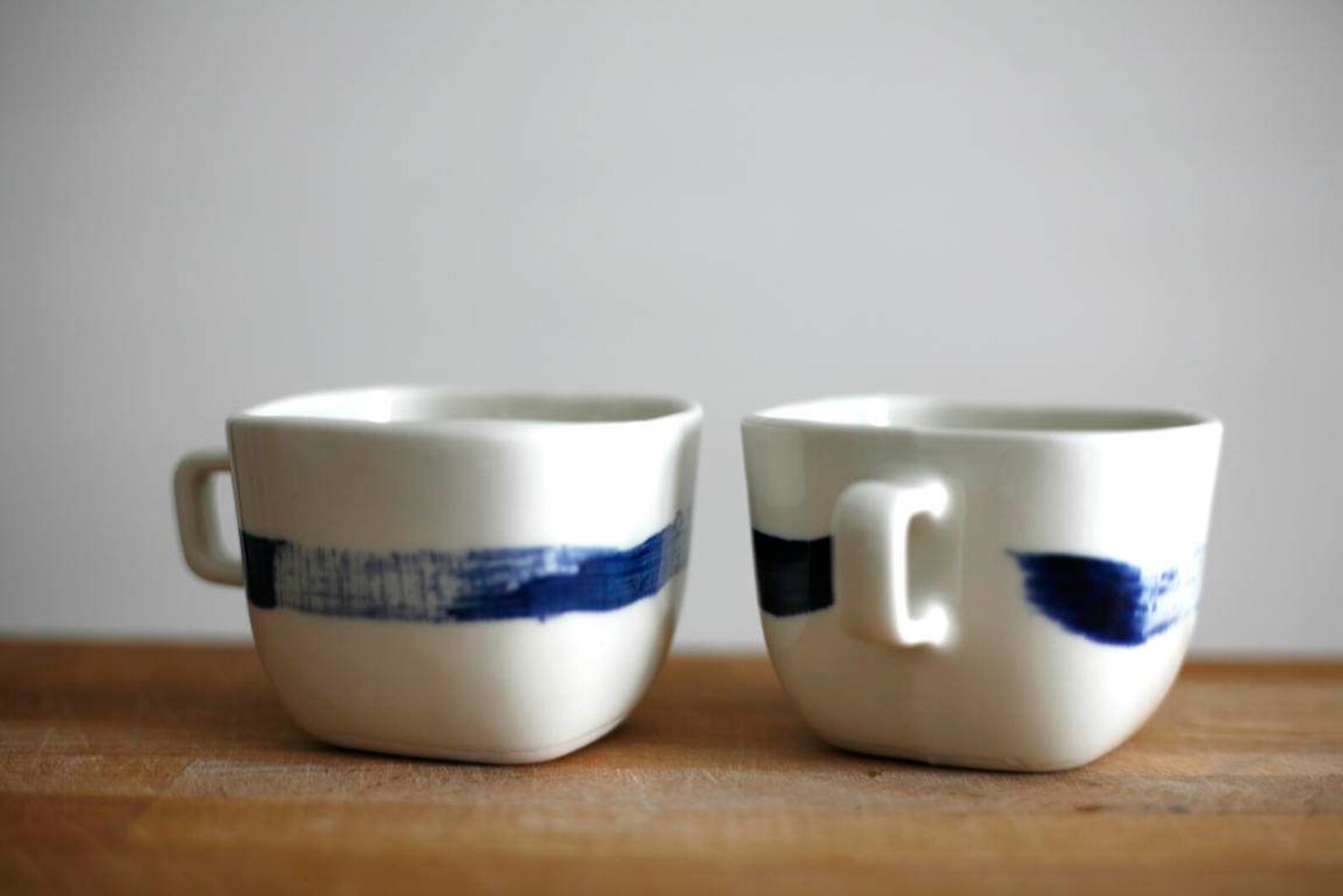 Simone/ Set of Two Coffee Cups With Handle/ Artetmanufacture - Etsy Canada