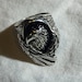 Vintage Native American Style Silver Finish Mens Winged Hawk Ring - Etsy