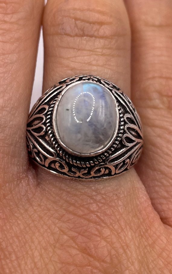 vintage silver white bronze - Gem
