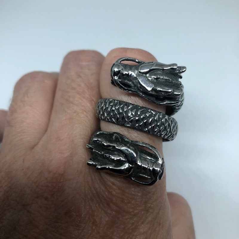 Dragon Rings for Men - Etsy