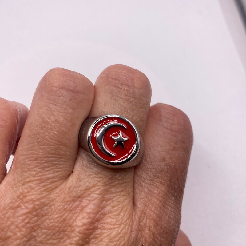 Vintage Islam Silver Ring - Etsy