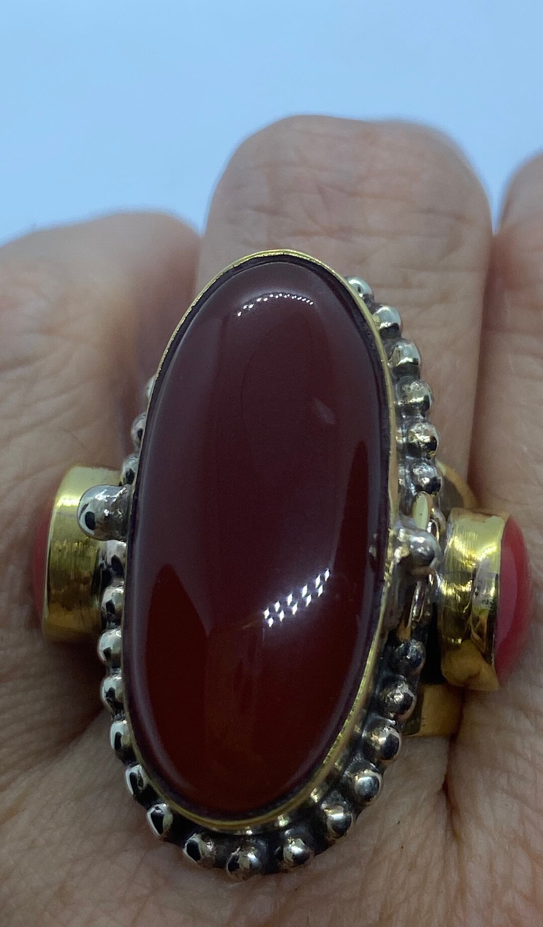 Vintage Poison Pillbox Ring Adjustable Bronze - Etsy