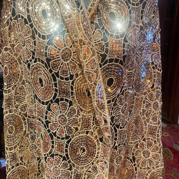 Sheer Gold Wrap - Etsy