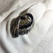 Vintage Native American Style Silver Finish Mens Winged Hawk Ring - Etsy