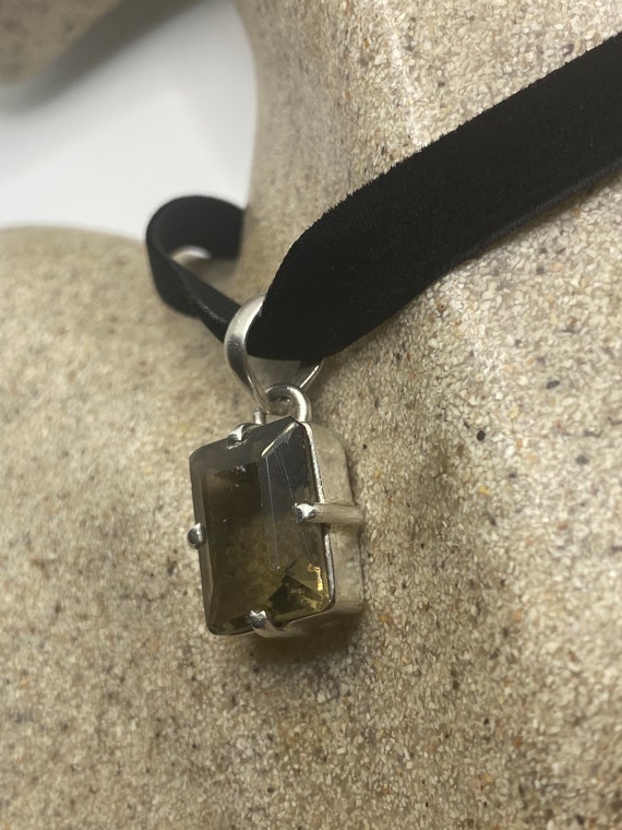 Vintage Smoky Quartz Pendant Handmade 925 Sterling Si… - Gem